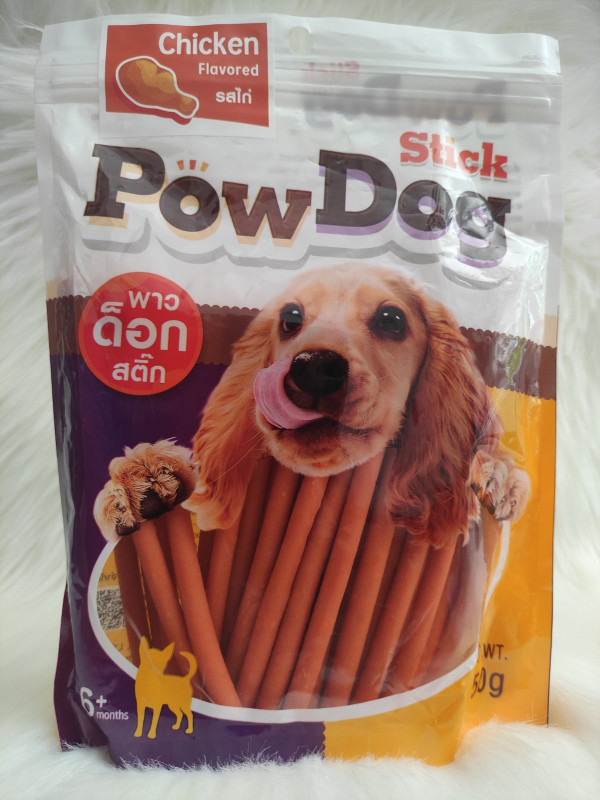 Pow Dog- Stick 250g (Chicken) - Products - Gloria's Pet Supplies