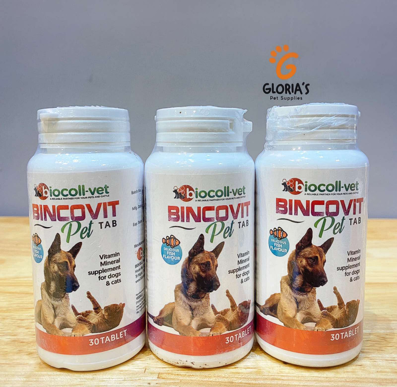 BioColl- Bincovit Tablet - Products - Gloria's Pet Supplies