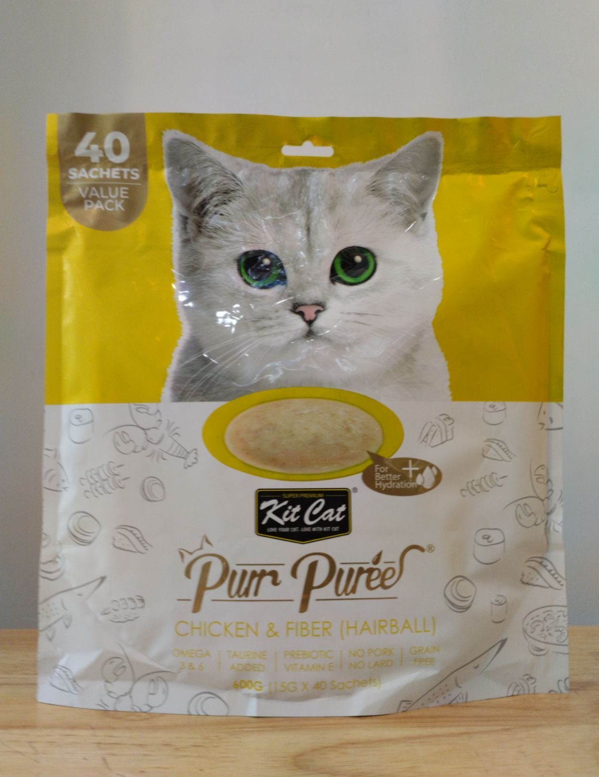 Kit Cat- Purpuree 40pcs - Products - Gloria's Pet Supplies