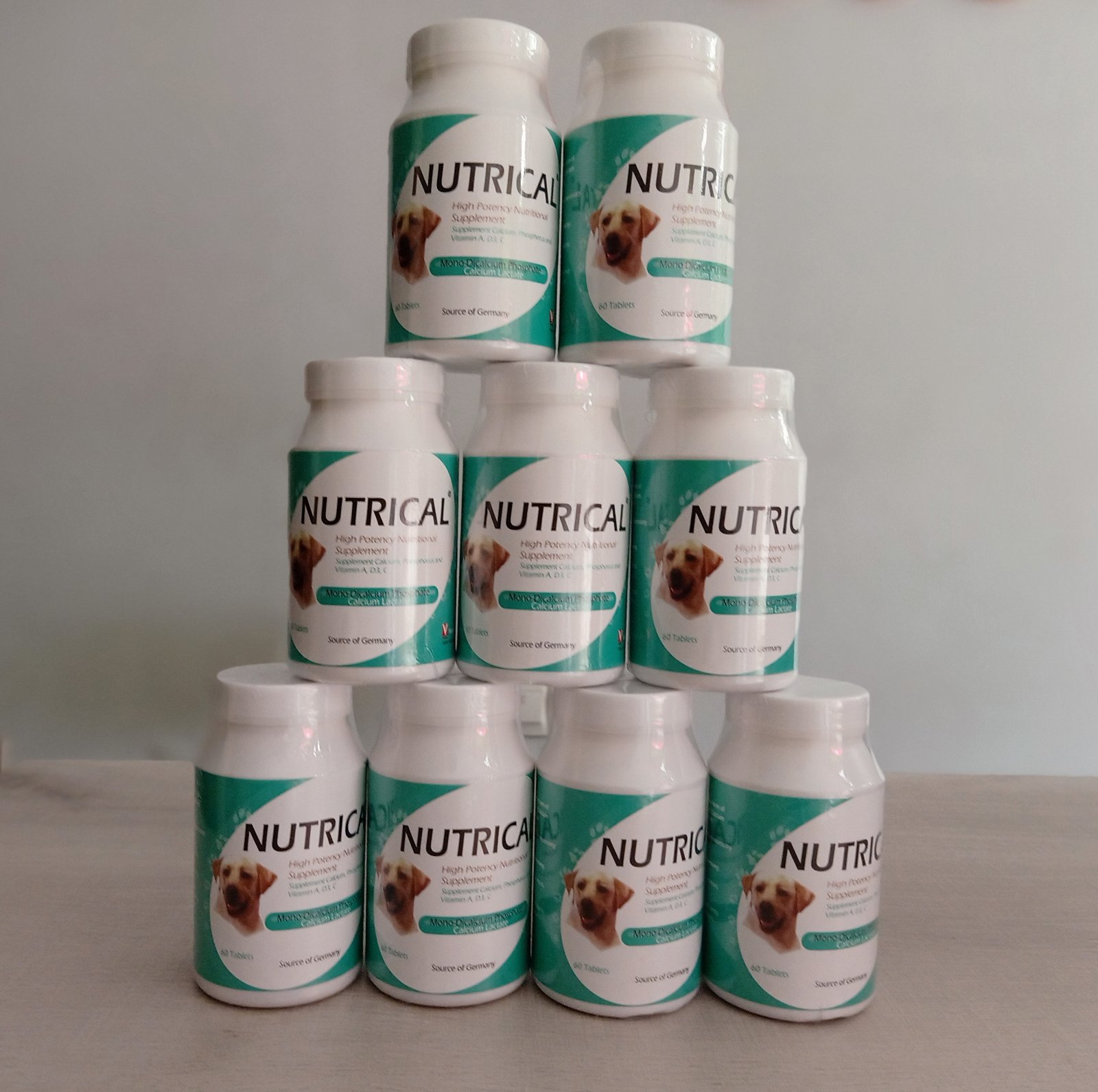 Nutrical- Dog 60TB - Products - Gloria's Pet Supplies