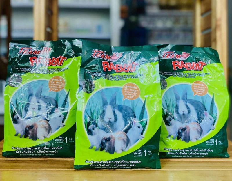 Team -Rabbit Food 1kg - Products - Gloria's Pet Supplies